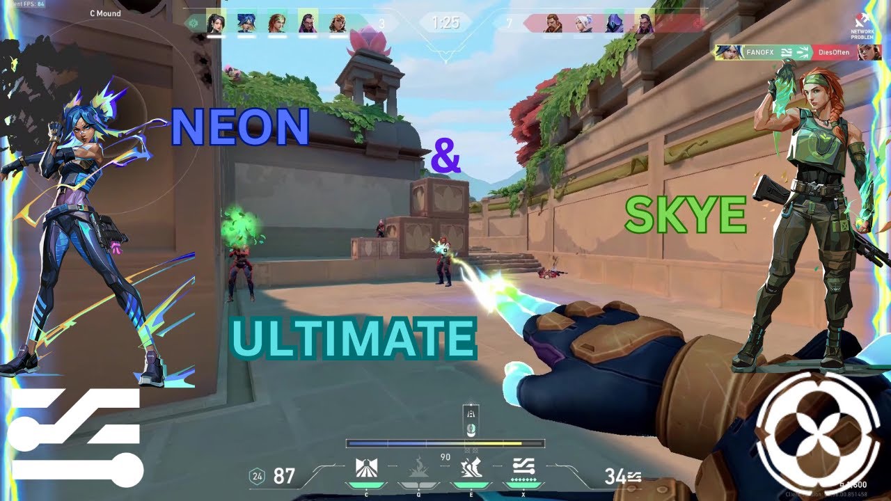 Masterplan with Neon & Skye ultimate. Valorant Funny Clips. @CripSheikh ...