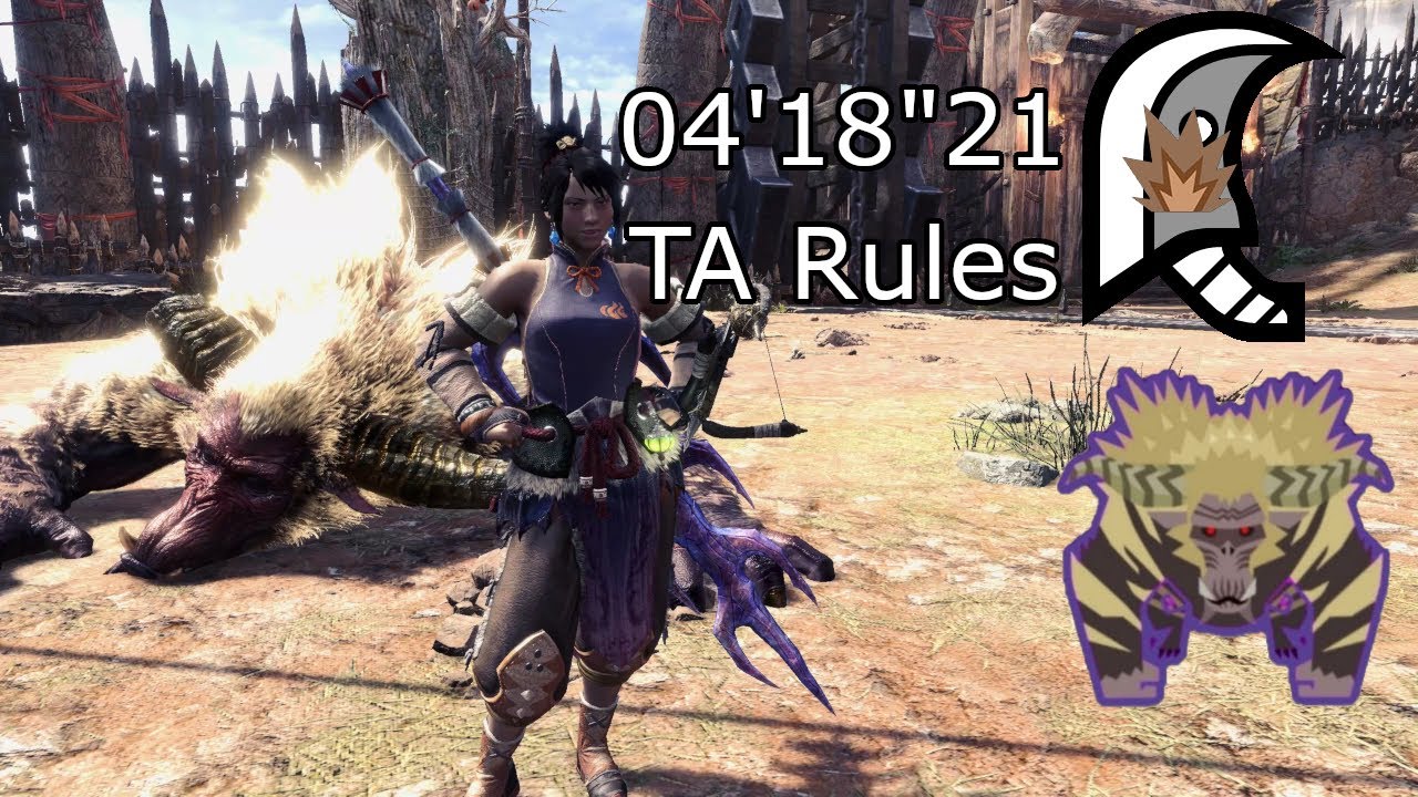 MHW:I Tempered Furious Rajang - Mew are Number One! | Great Sword [04 ...