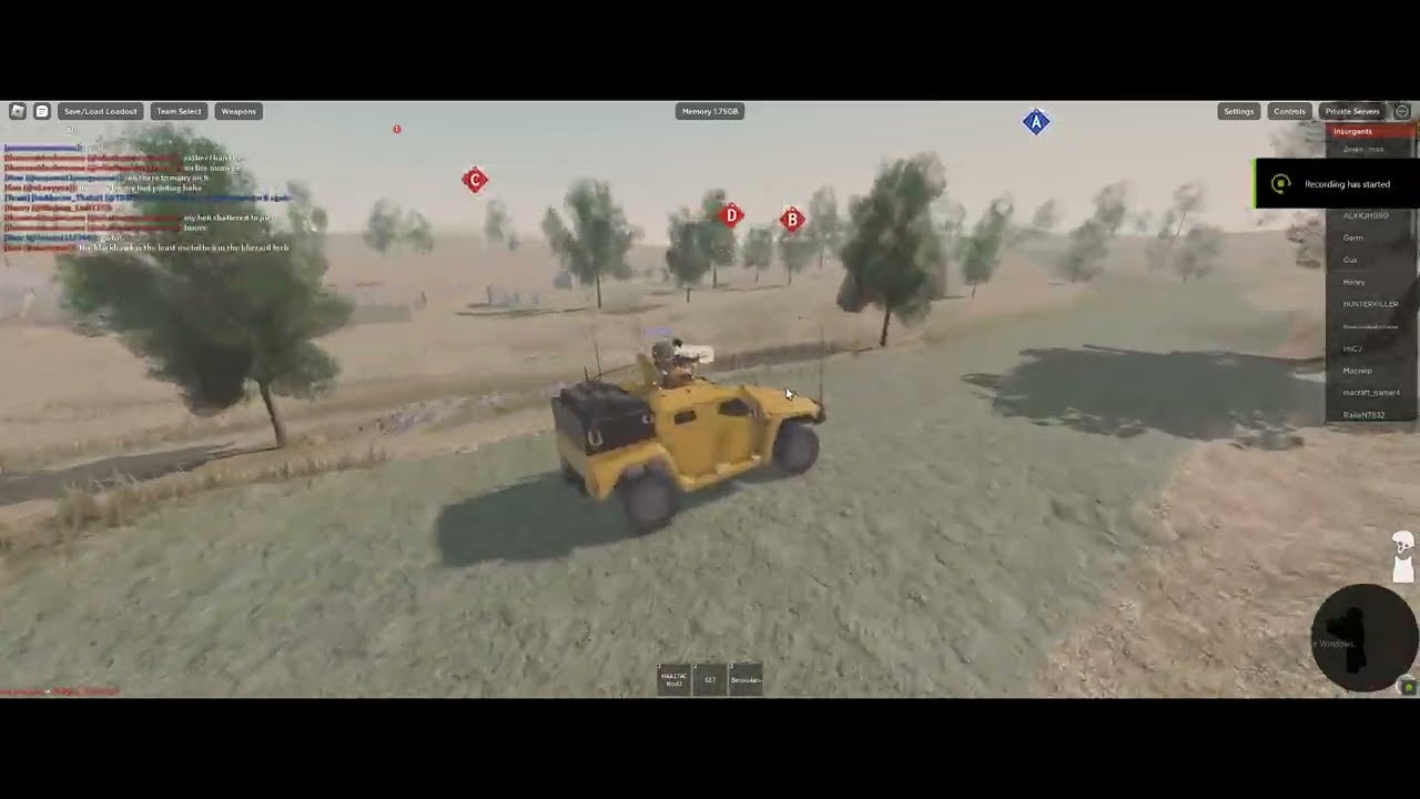 The great Roblox desert war - YouTube