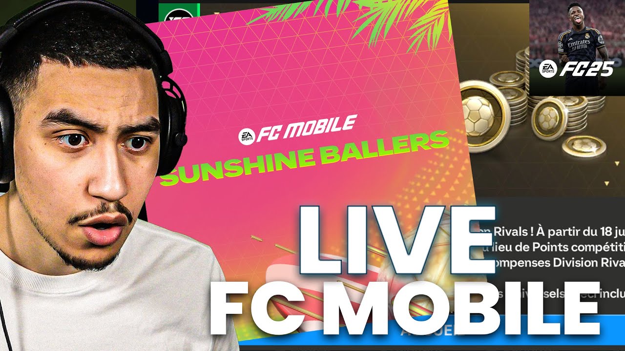 LIVE FC MOBILE ! NOUVEAU DEFI ! NOUVELLE MIS A JOUR + INFO FC25 MOBILE ...