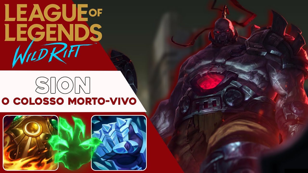 Guia de Campeões: Sion (Como jogar de Sion no Wild Rift) - YouTube