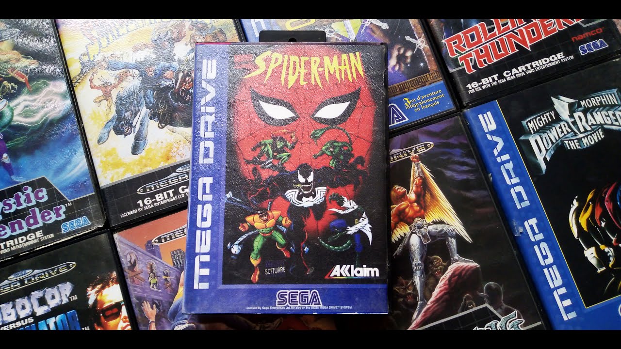 🎮 Gameplay 🕸️ Spiderman The Animated Series 🕷️ Sega Megadrive - YouTube
