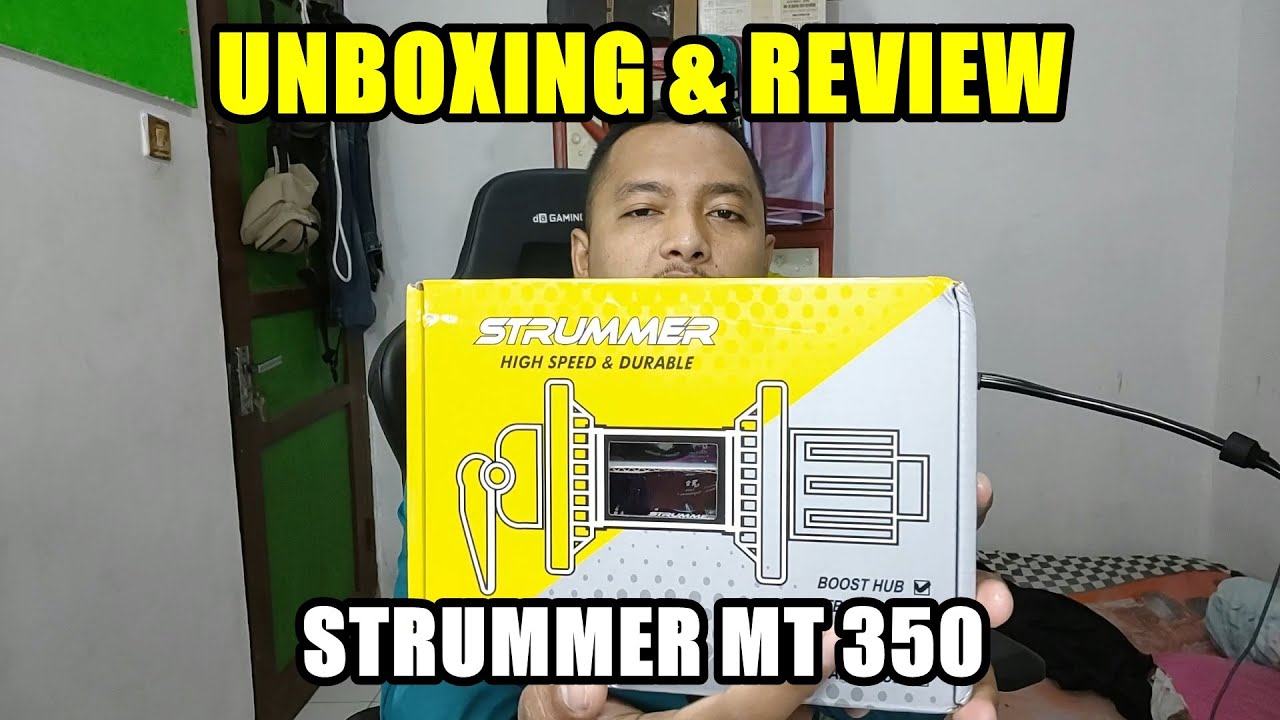 UNBOXING & REVIEW HUB STRUMMER MT350 BOOST - YouTube