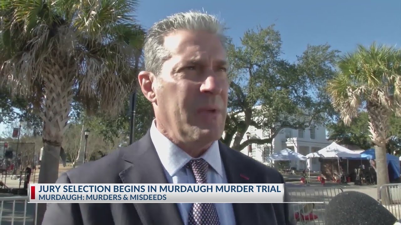 Jury Selection Begins In Murdaugh Murder Trial Youtube
