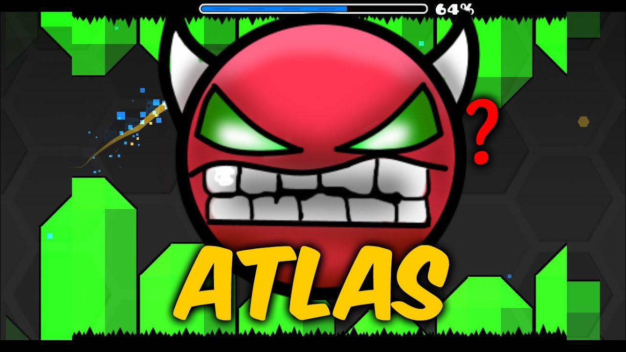 [HD] Geometry Dash [Demon 10★] - Atlas By FunnyGame - YouTube