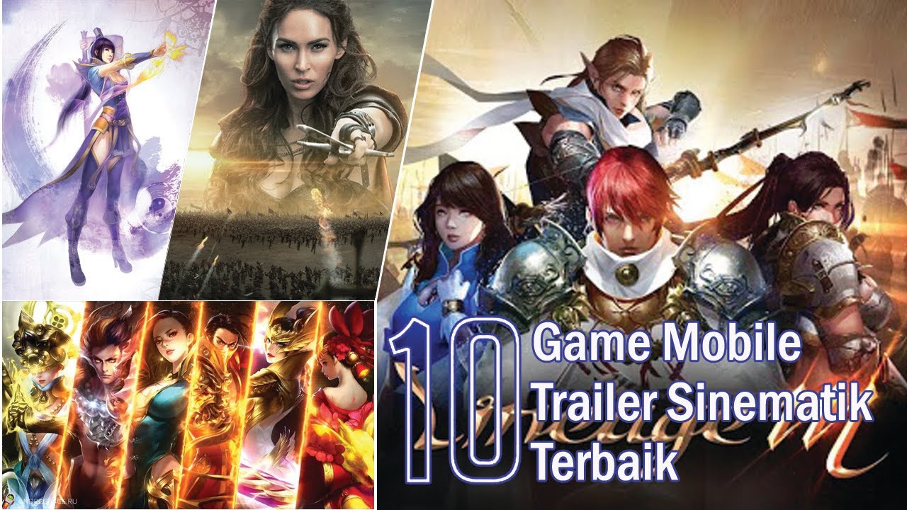 10 Game Mobile dengan Trailer Sinematik Terbaik - YouTube