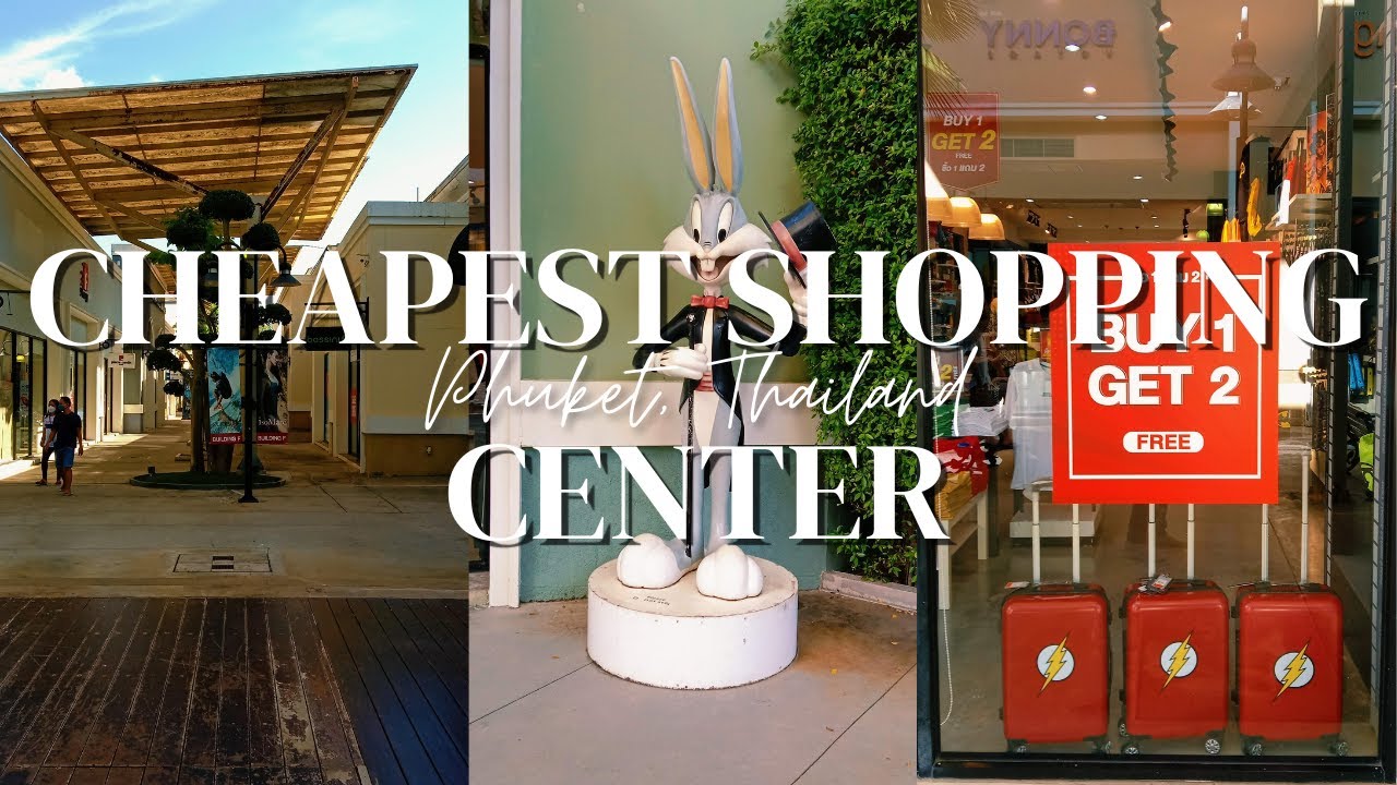 Where to shop in Phuket | Cheap brands are found here at Premium Outlet ...