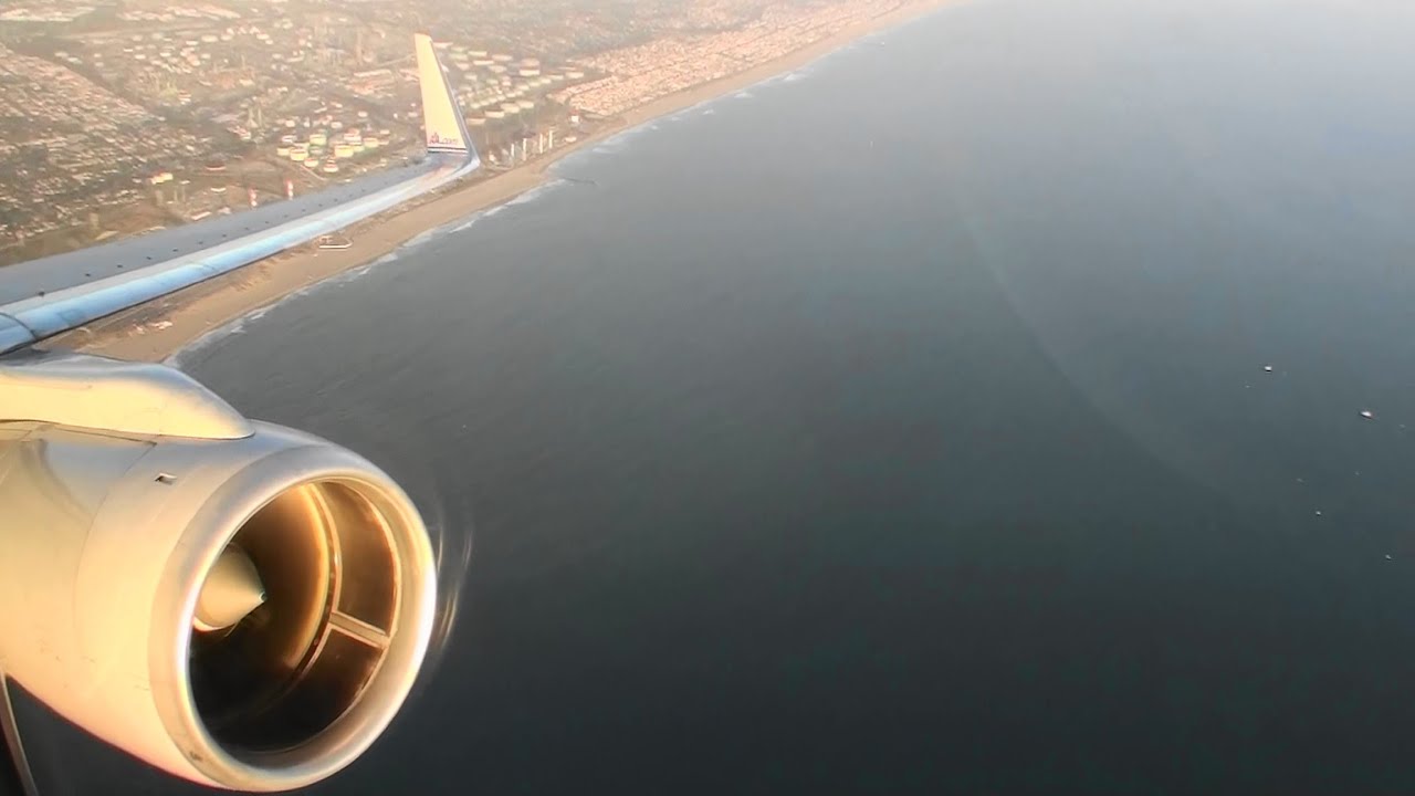 Absolutely Stunning HD 757 Takeoff From Los Angeles California!!! - YouTube