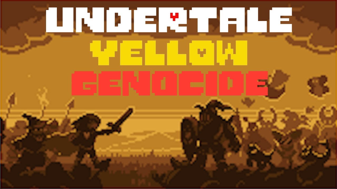Undertale Yellow Genocide : Yellow Blood | Lost Ruins | Undertale Fan ...