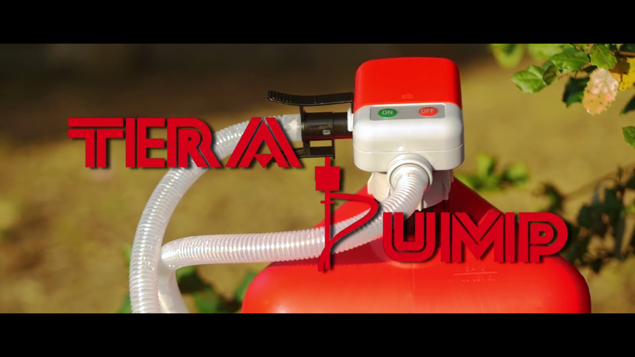 Tera Pump / BRS Super Pumps TRFA01 4TH GEN Lifestyle Video Gas Can Fuel Transfer Pump - YouTube