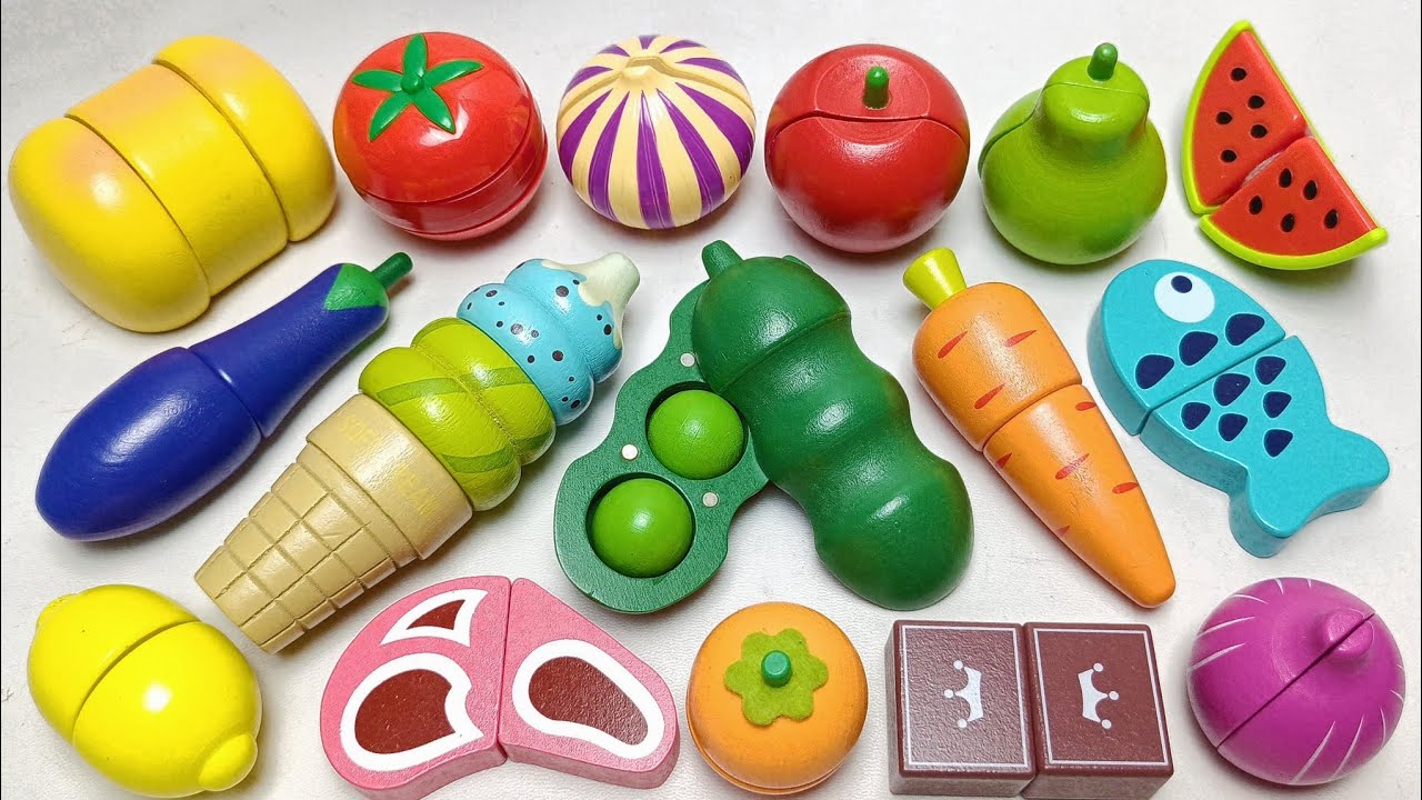 Oddly Satisfying Video ASMR | Cutting Fruits and Vegetables | Fish 🐟 Tomato 🍅 Watermelon🍉 - YouTube