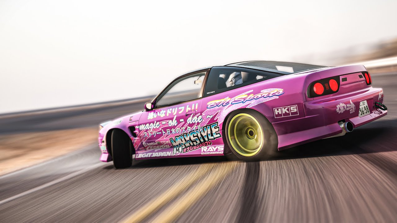 180SX Drift and many more Crazy Things like a lot of Drift in Assetto ...