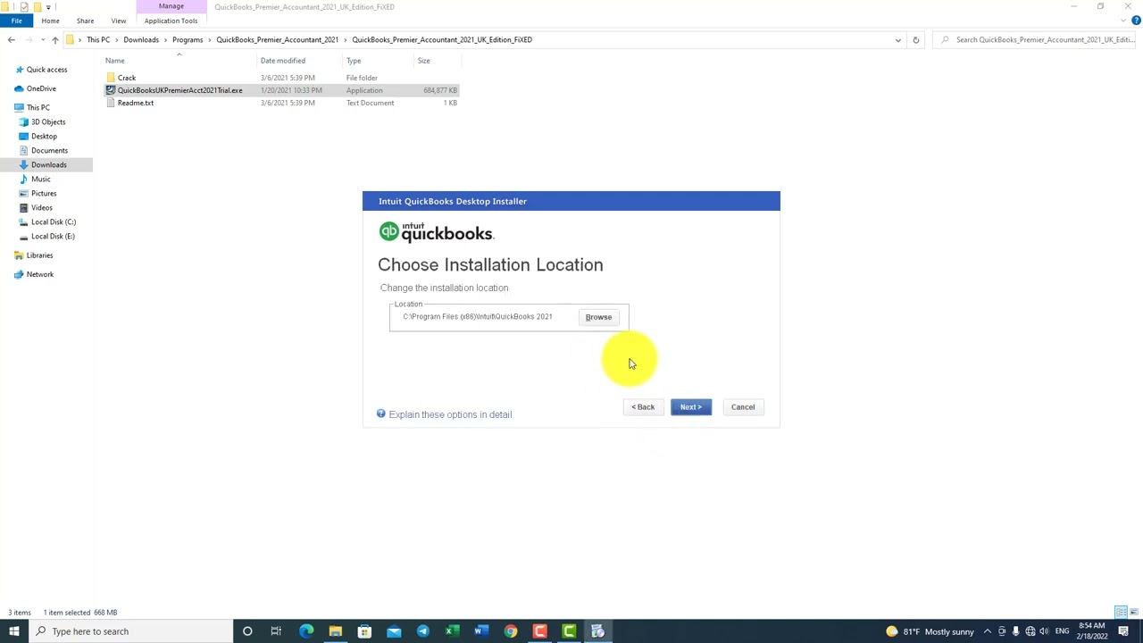 How to install QuickBook Premier Accountant 2021 Full | របៀបតំឡើង ...