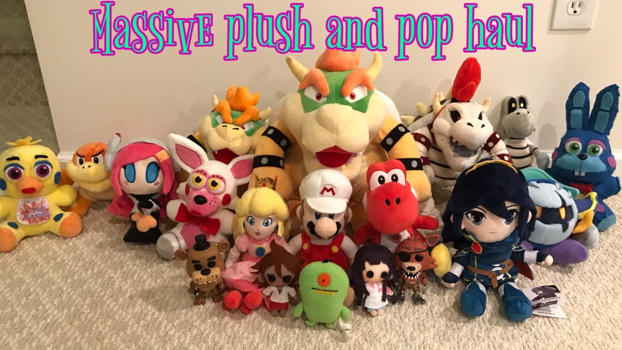 Massive Plush and pop haul - YouTube
