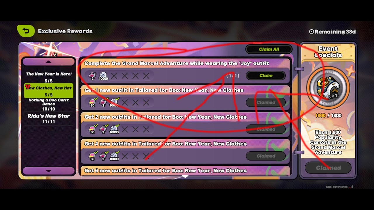 How to Complete the Grand Marcel Adventure while wearing Joy outfits ...