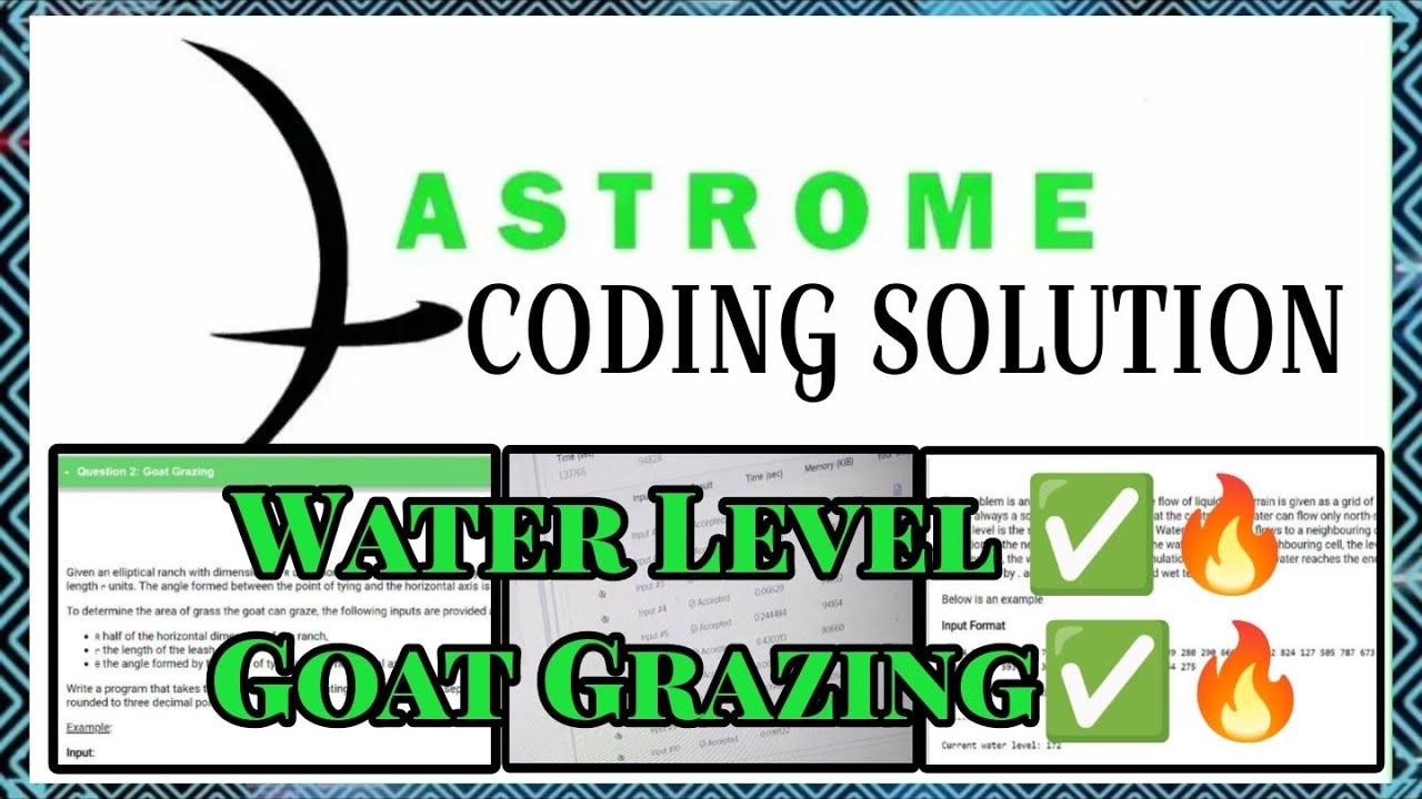 Astrome Software Developer Internship Coding Answer-2024|Flow of liquid ...