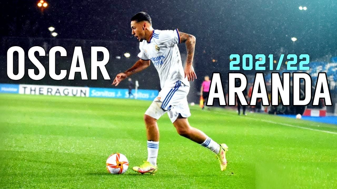 Óscar Aranda Skills & Goals 2021/22 - YouTube