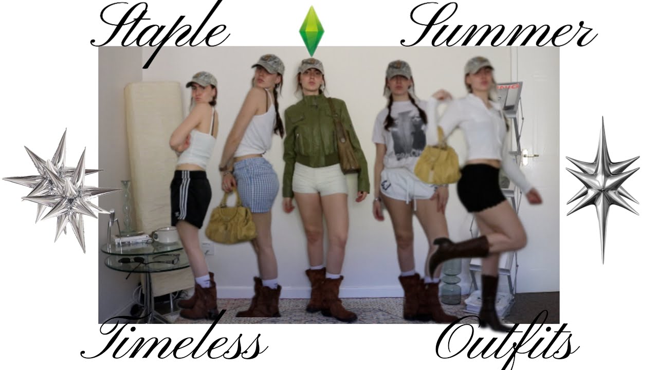 ツ how to dress effortlessly cool in summer hot girl edition ͜͞ʖ ) - YouTube