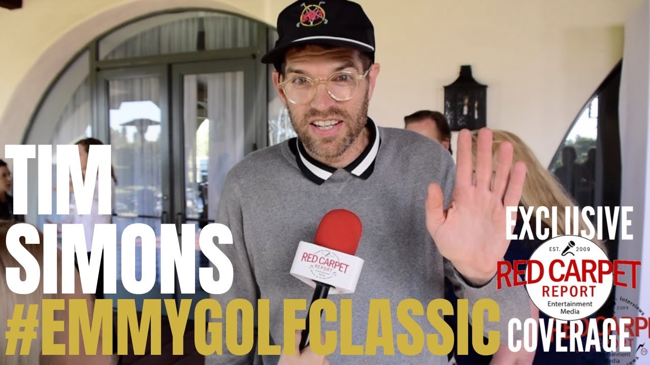 Tim Simons interviewed at 20th Annual Emmys Golf Classic Fundraiser # ...