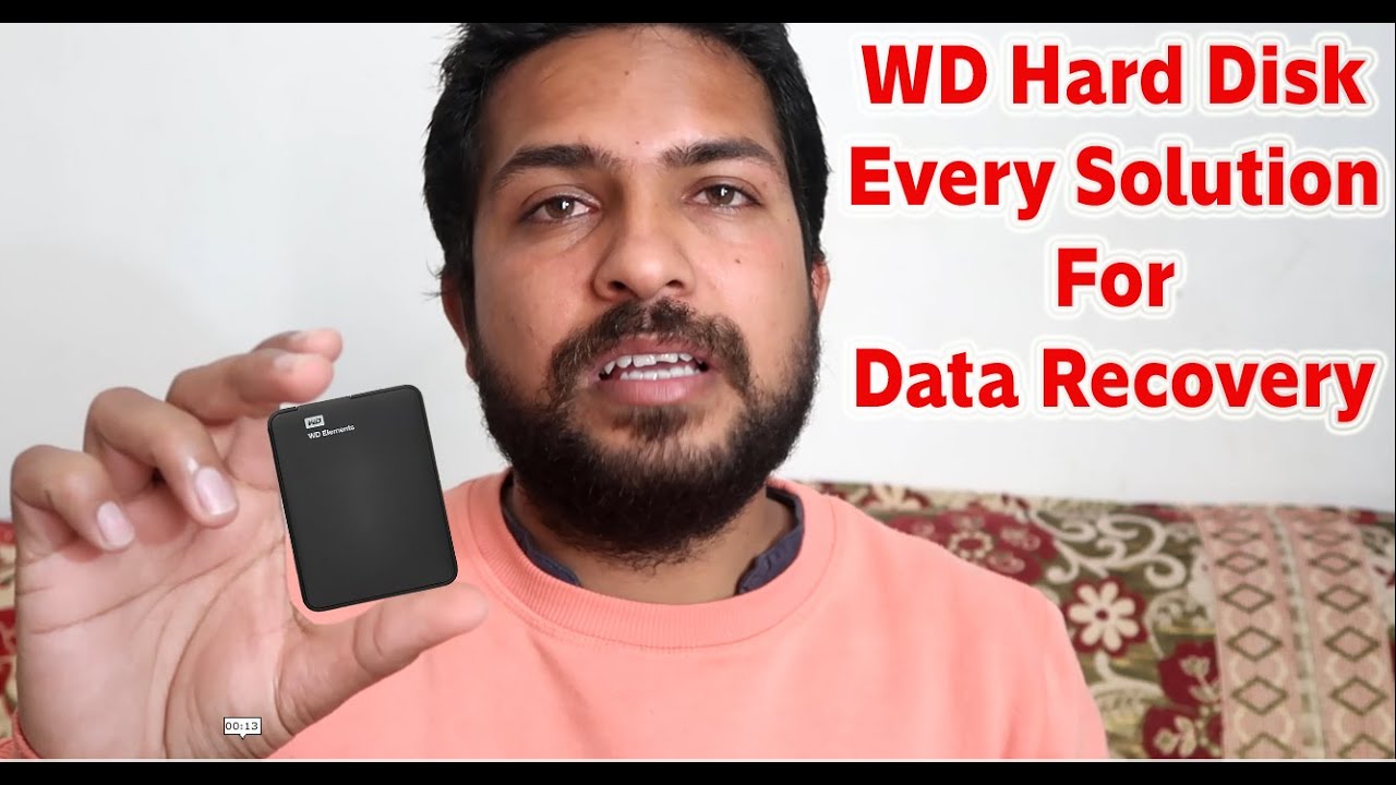 How to get data recovery from wd hard disk if it is in warranty - YouTube