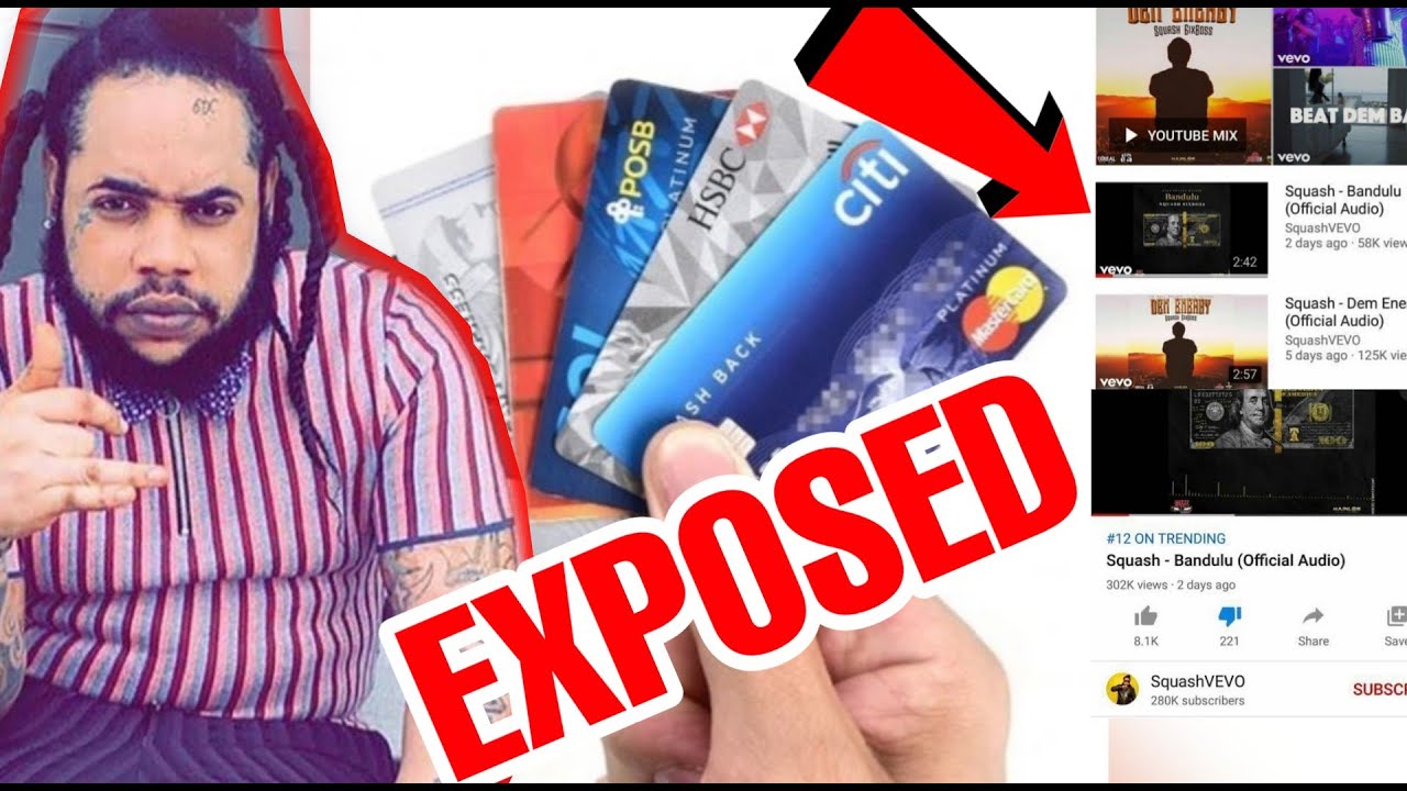 Alkaline Daily Expose Squash 6ix Boss For BUYING Views On YouTube | See ...