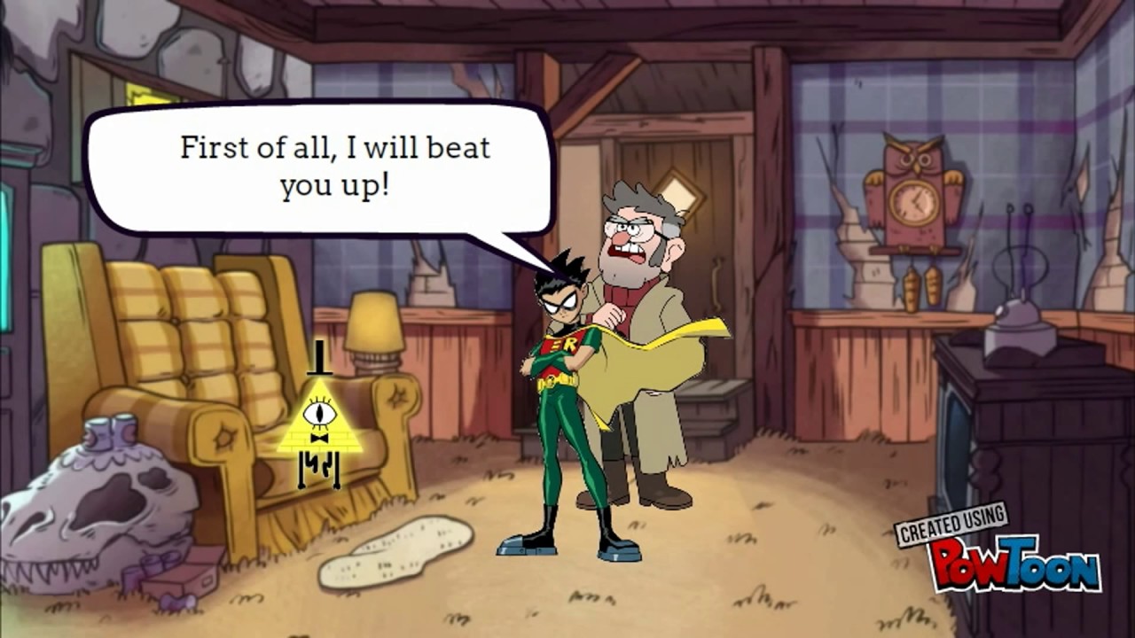 Bill Cipher calls Raven crazy and gets grounded - YouTube