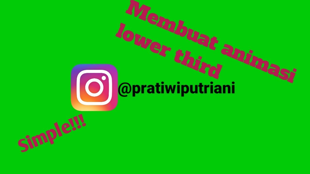 Membuat animasi lower third #TutorialKineMaster 3 - YouTube