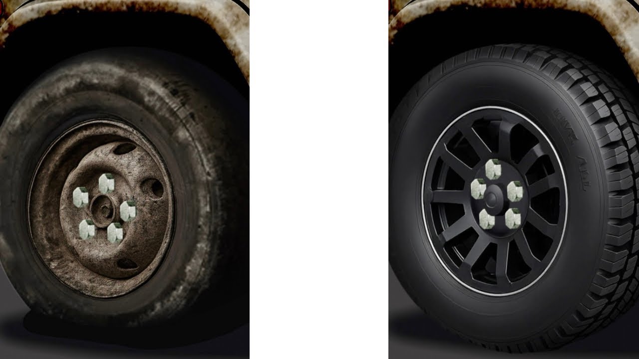 From Rusty Old Wheel to Brand New Look 😱 | Amazing Wheel Transformation ...