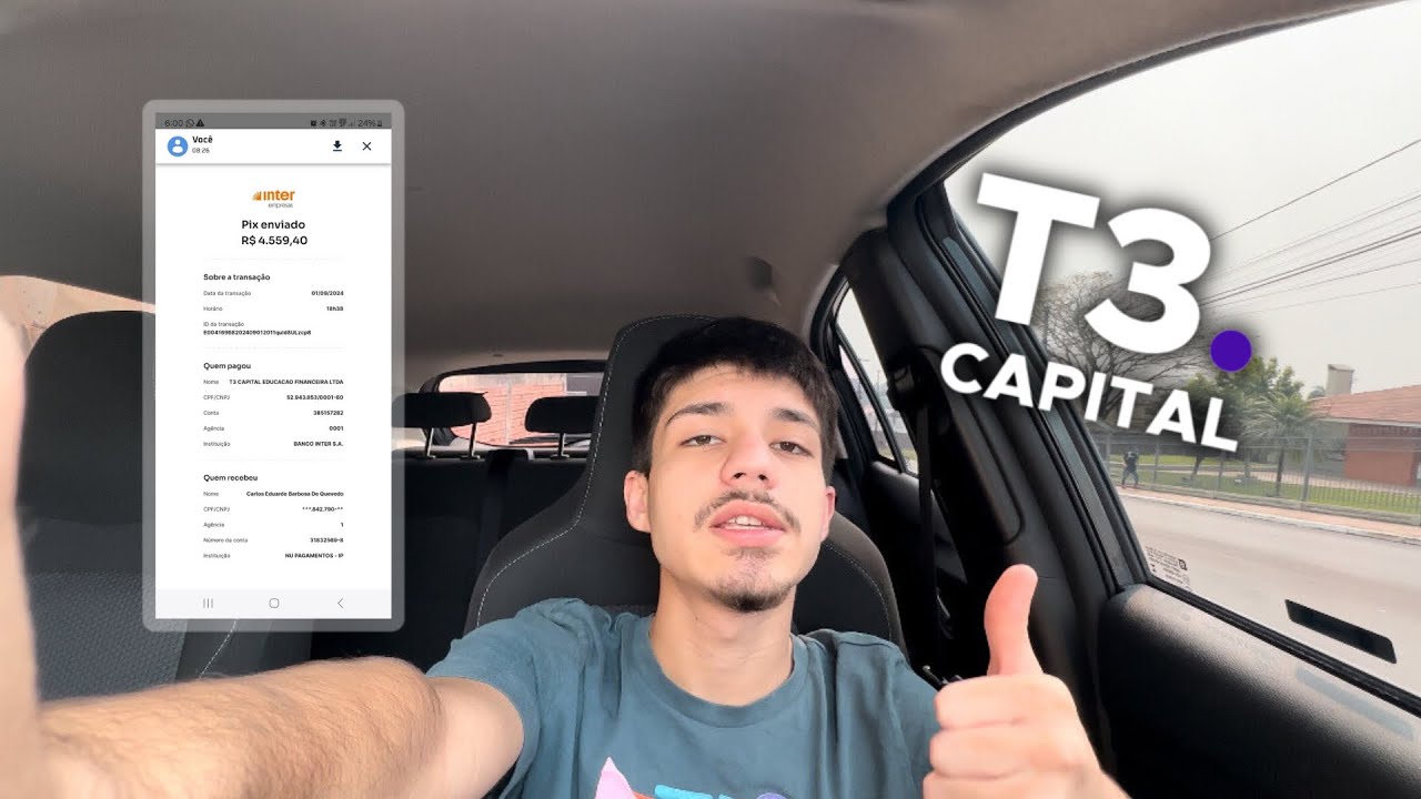 MAIS um REPASSE na T3 CAPITAL! DIÁRIO DO TRADER DA T3 CAPITAL #4 - YouTube