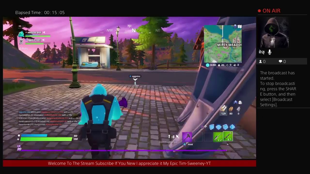 Fortnite Night Streaming With Friends - YouTube