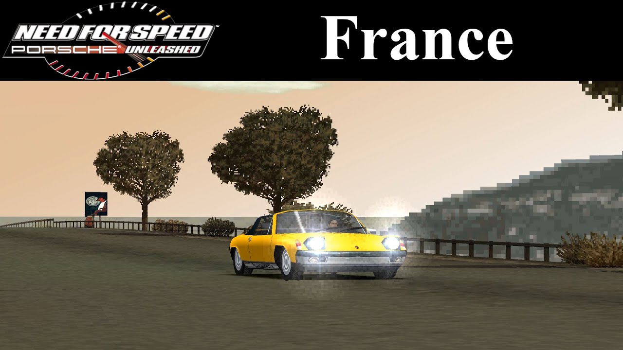 NFS Porsche Unleashed (PSX) - France - YouTube