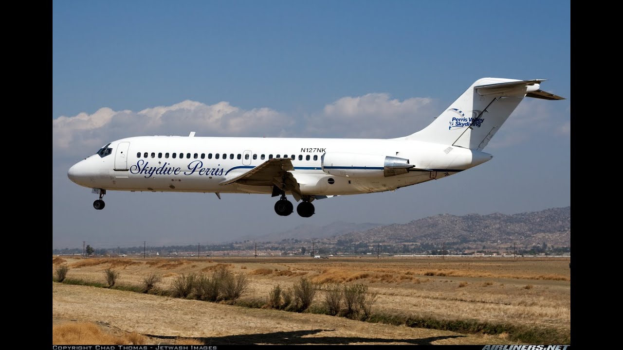 Jump The Jet 2024 Skydive Perris (DC 9 Skydive) - YouTube