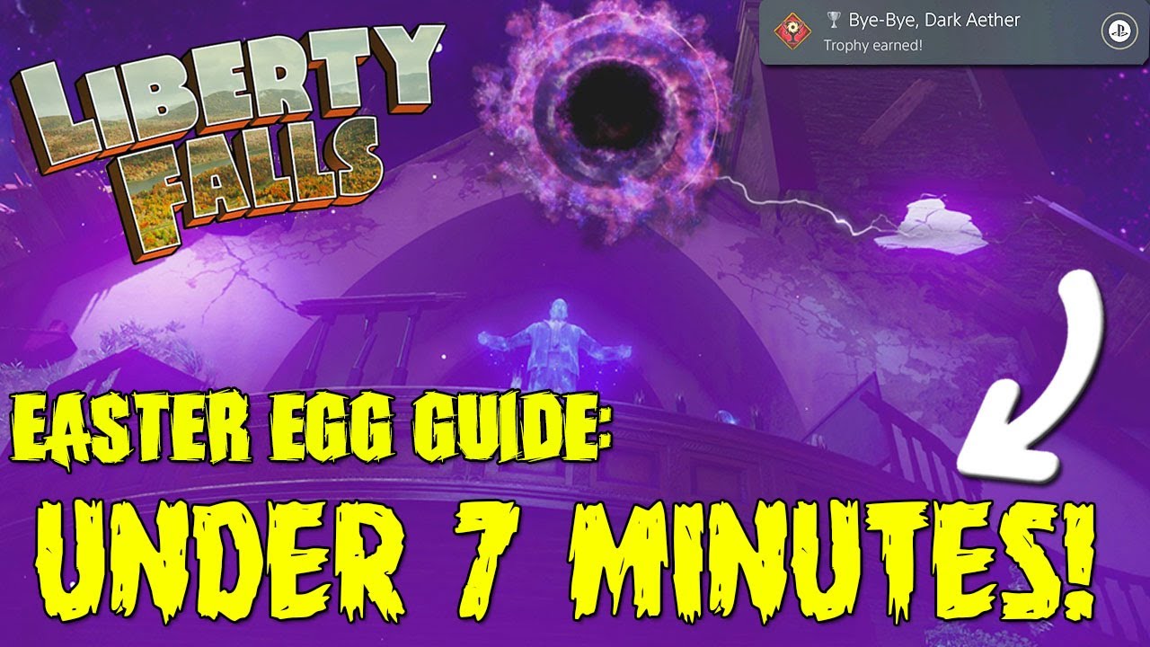 Easter Egg Under 7 MINUTES GUIDE (Liberty Falls Black Ops 6 Zombies ...