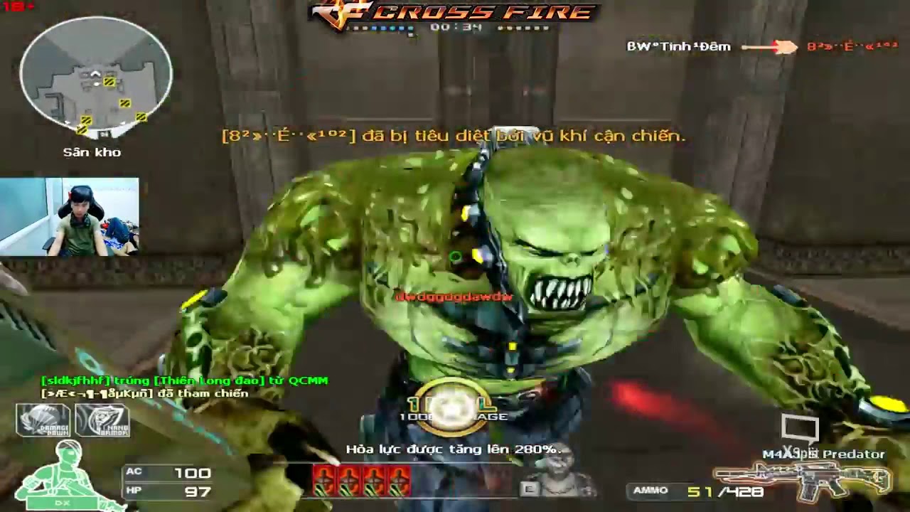 TXT M4A1 S Predator Quái Thú Vô Hình TXT Zombie V4 - YouTube