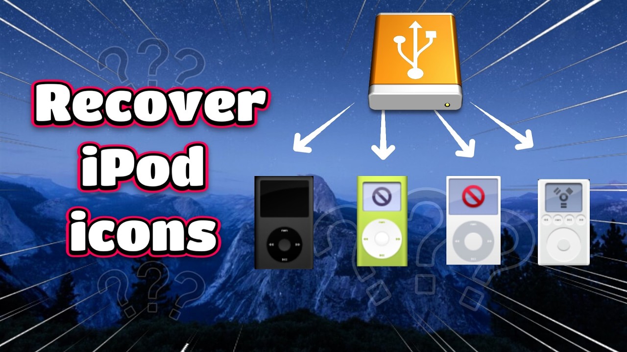 Recover iPod icons easily - YouTube