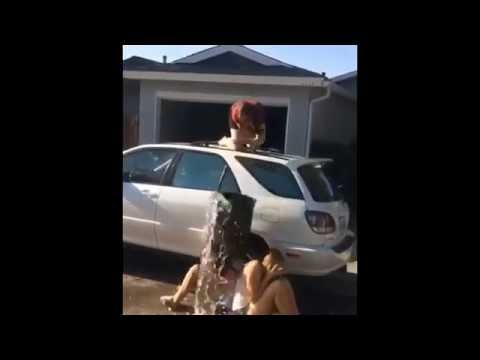 Girls Fails ALS Ice Bucket Challenge