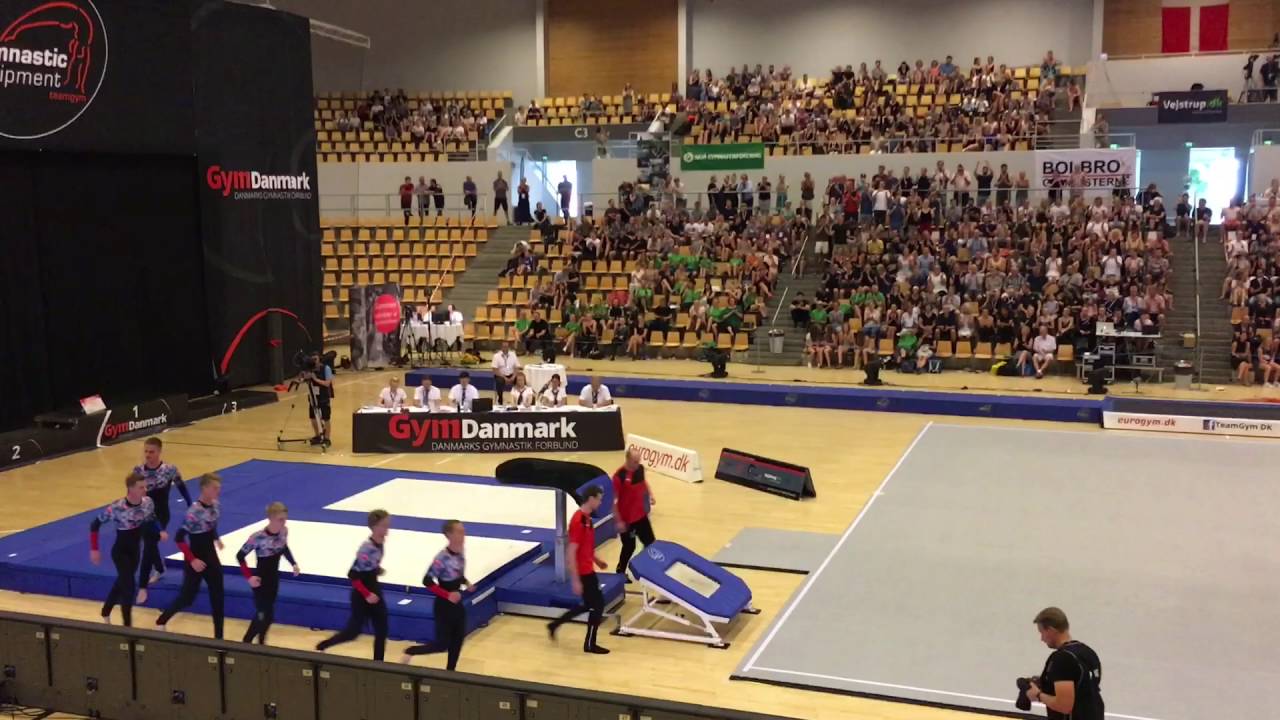 TeamGym Aarhus Trampet Winner Final 2016 - YouTube