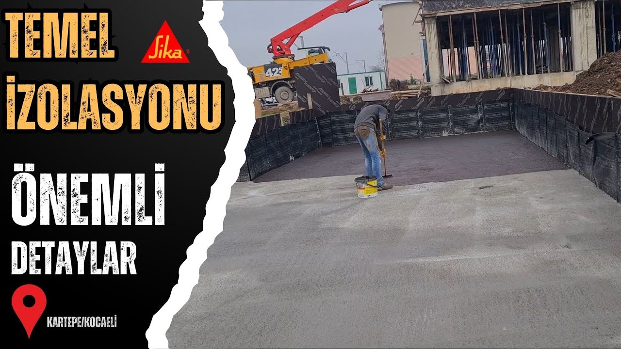 Temel izolasyonu önemli detaylar. Hangi yalıtım malzemesi kullandık? - YouTube