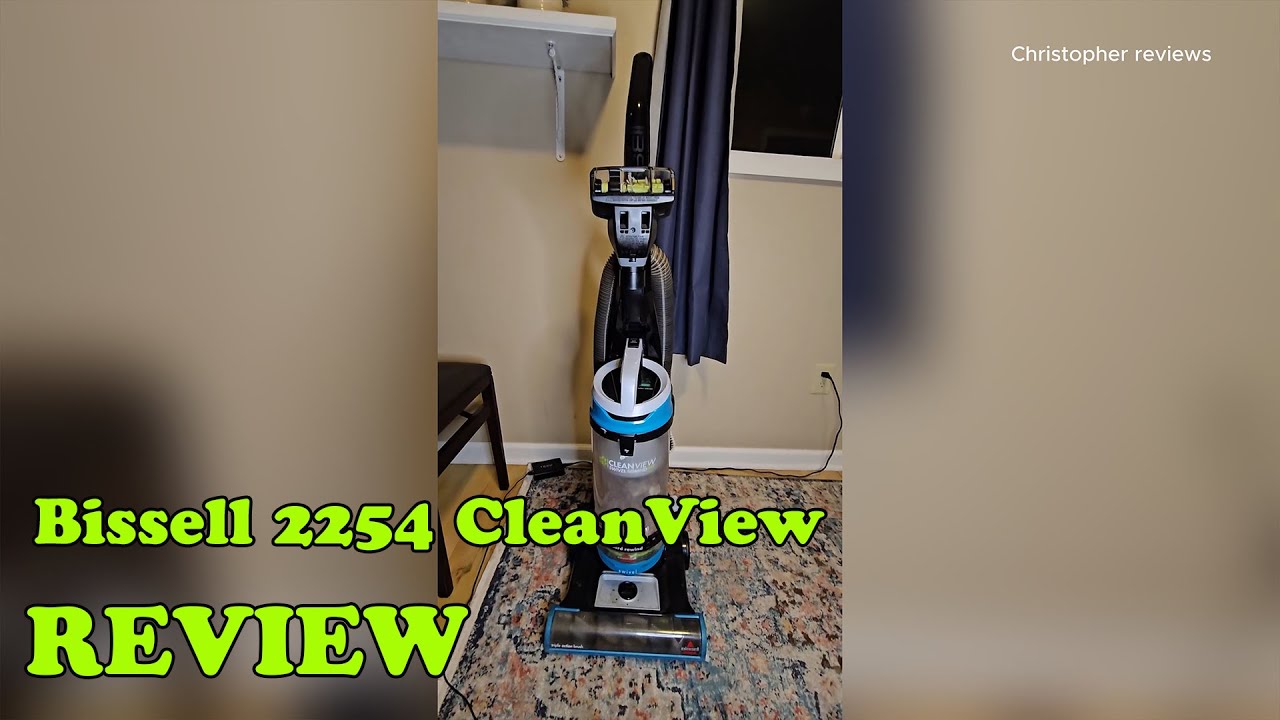 Bissell 2254 CleanView Pet Vacuum REVIEW - YouTube