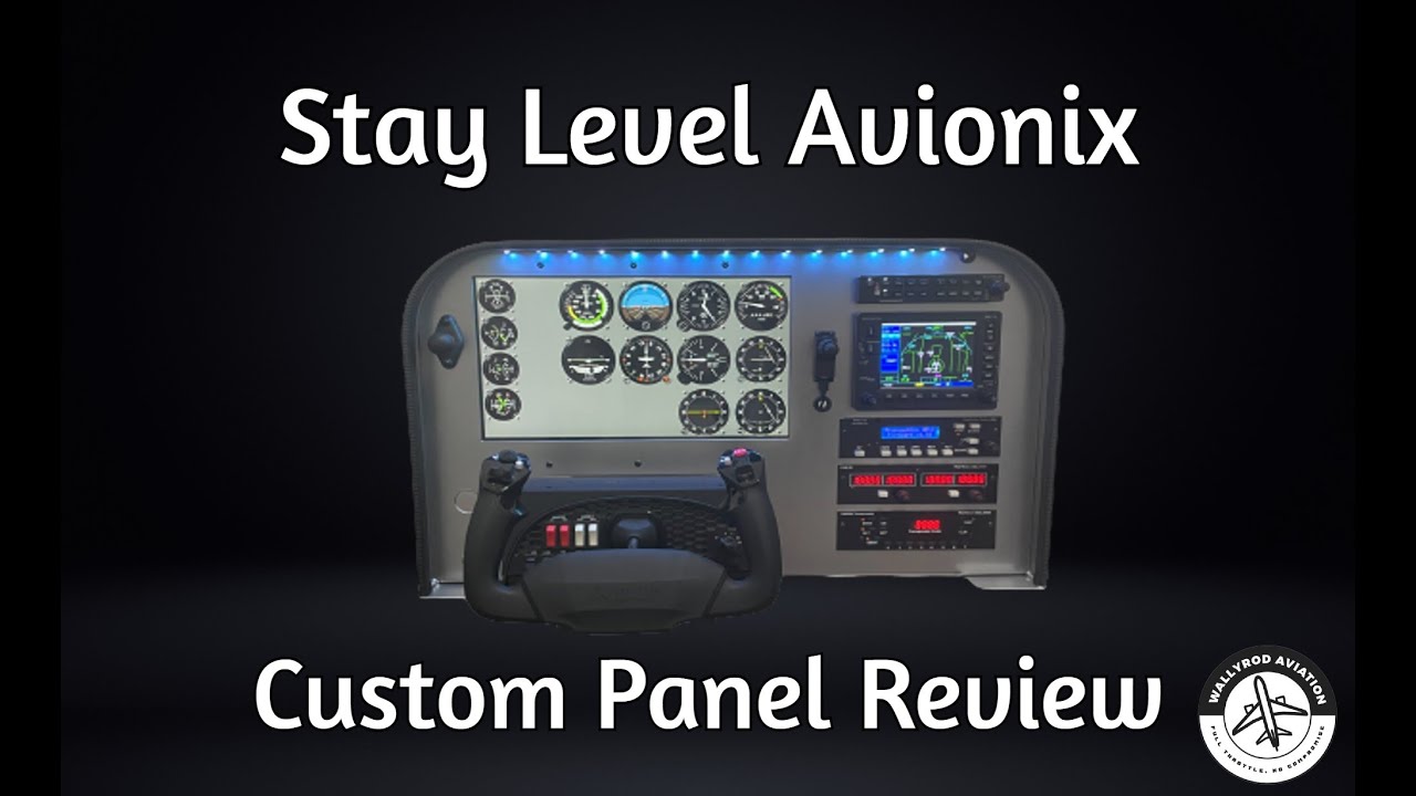 Stay Level Avionix | Custom Panel Review | General Aviation - YouTube