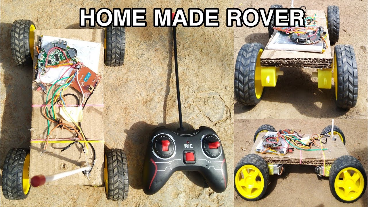 HomeMade Rover Car Making Trailer |TECH TAMIL FOR ALL| |TAMIL TECH ...