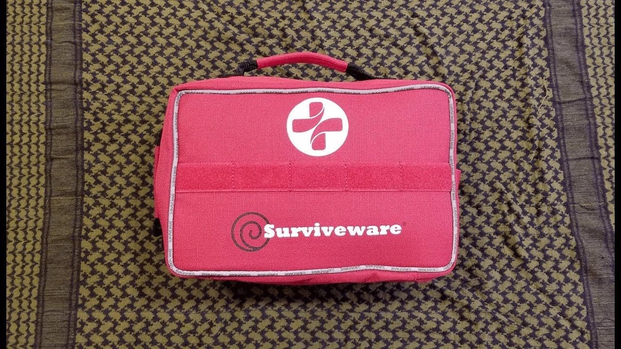 Surviveware (Large) First Aid Kit Review - YouTube