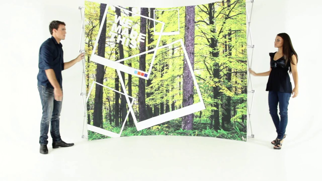 Curved Expanding Back Wall -- ExpandaBrand Tutorial - YouTube