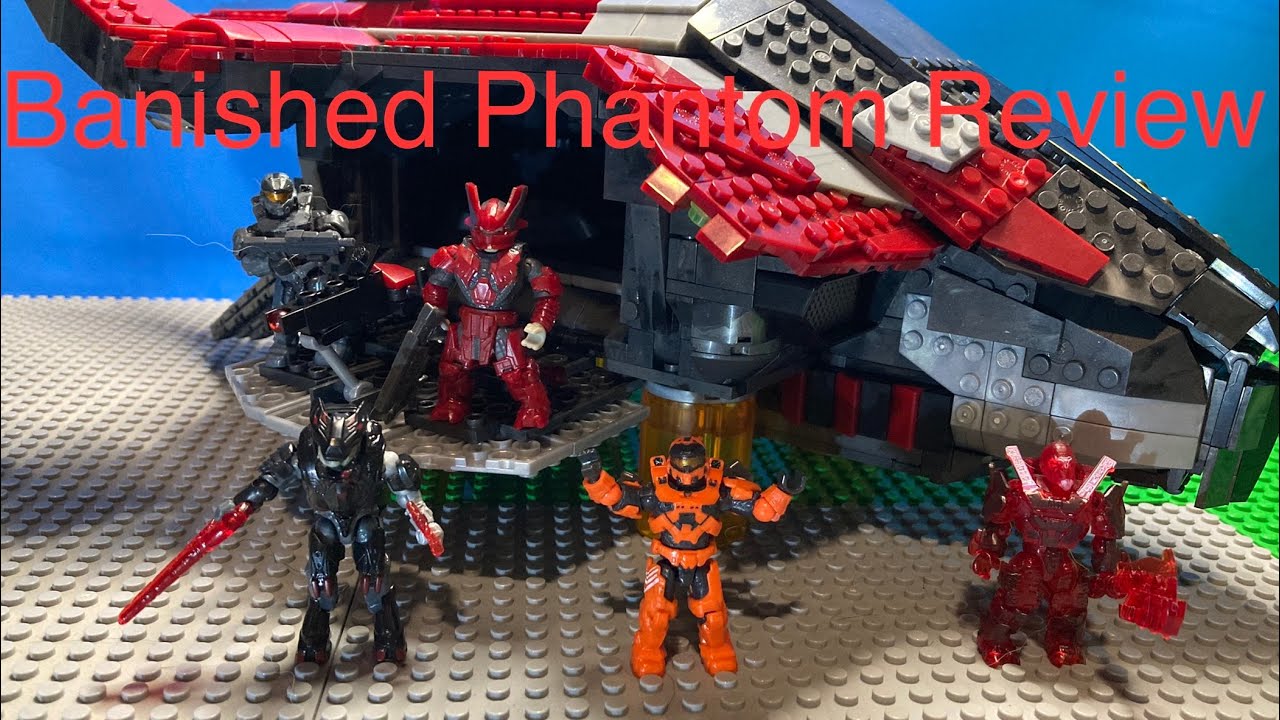 Halo Mega Blocks Banished Phantom Review: Halo mega blocks stop motion ...