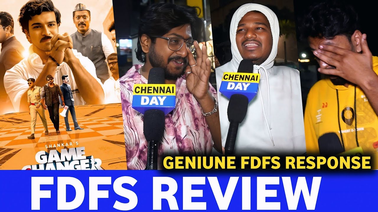 Game changer Review | Game changer Fdfs Review | Gamechanger Movie ...