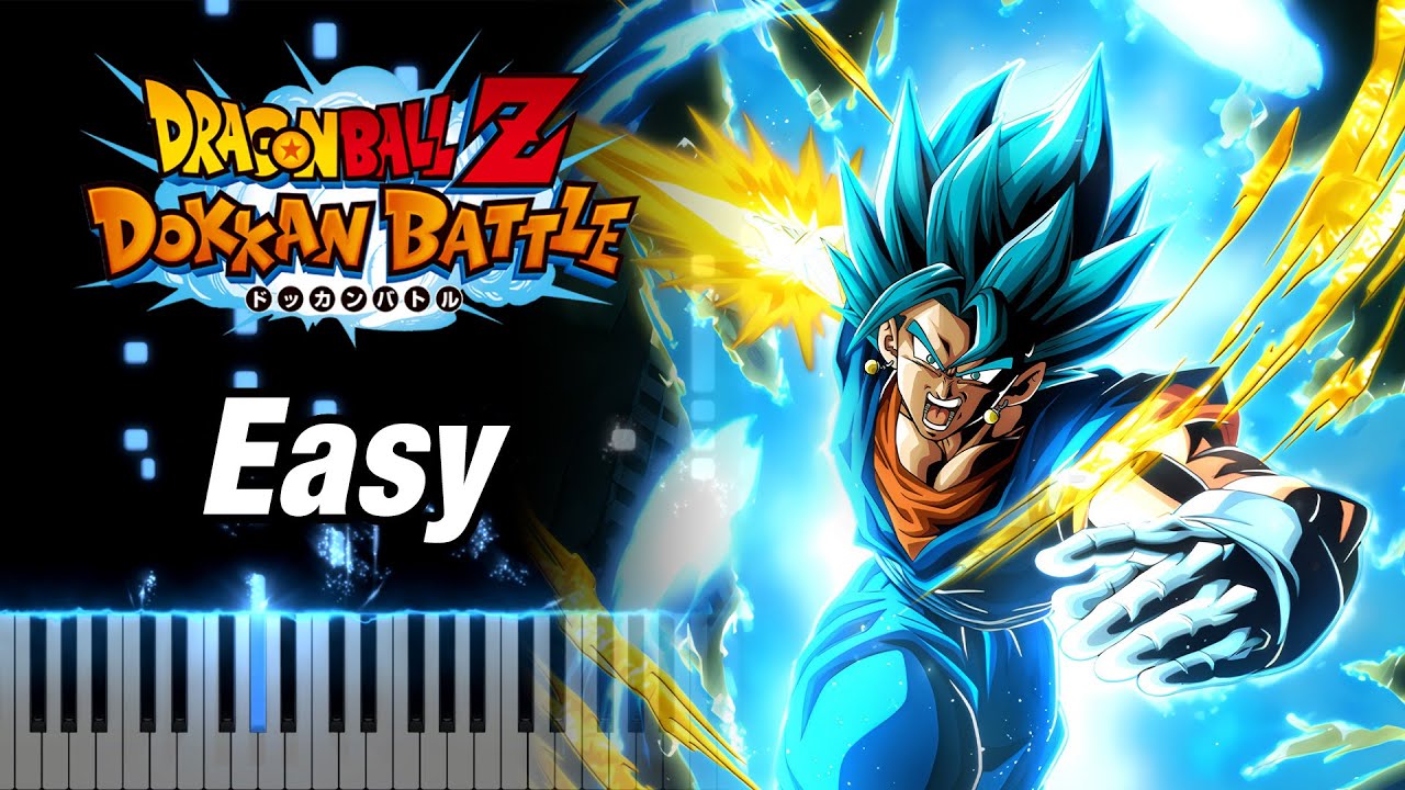 (EASY) LR AGL Vegito Blue Transformation Active Skill OST - DBZ Dokkan ...