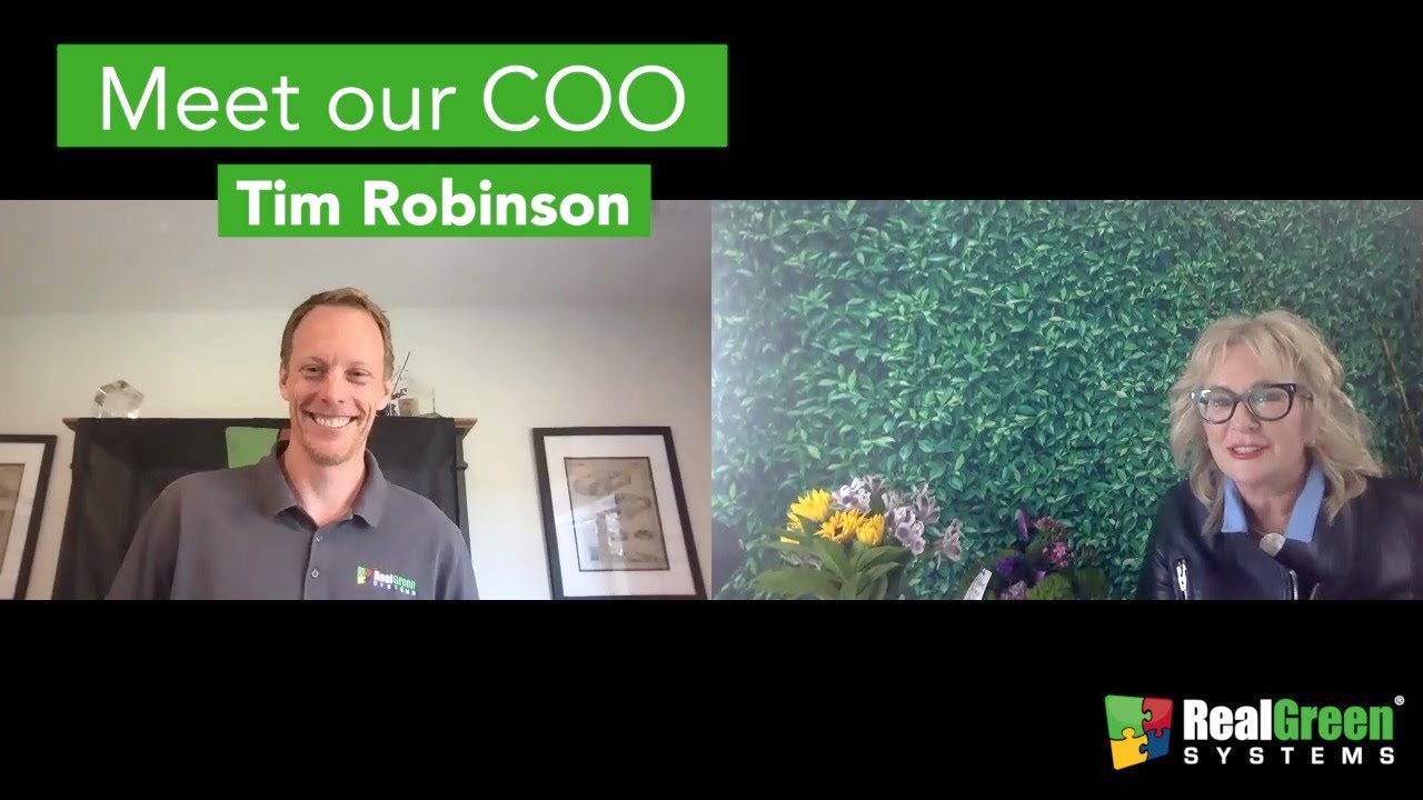 Real Green Live - Meet our COO, Tim Robinson - YouTube