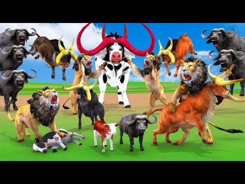 Angry Buffalo Attack Animals android game part [1878] - YouTube