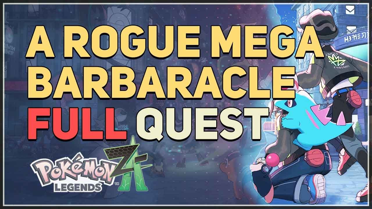 A Rogue Mega Barbaracle Pokemon Legends Z-A - YouTube