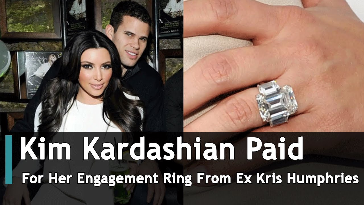 Kim Kardashian Paid For Her Engagement Ring From Ex Kris Humphries ...